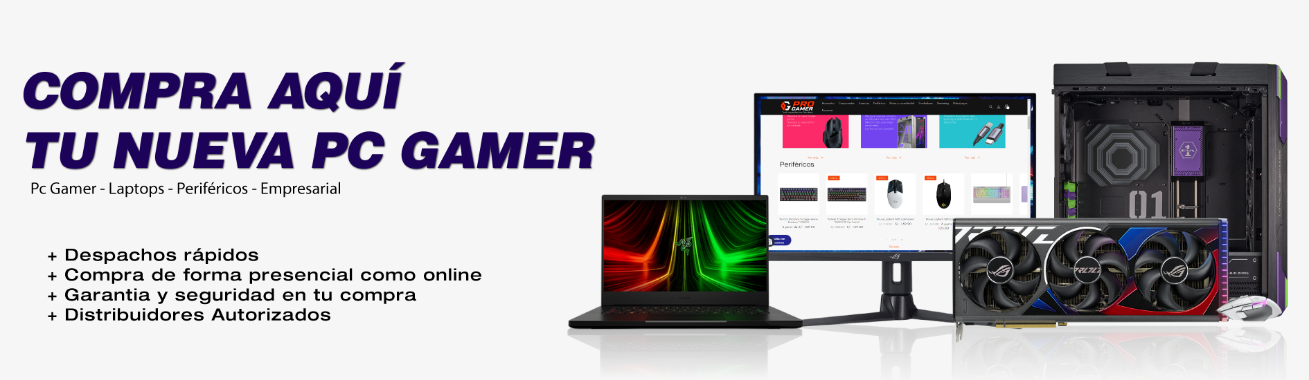 Pro Gamer | Tienda online N°1 de Tecnología – PRO GAMER